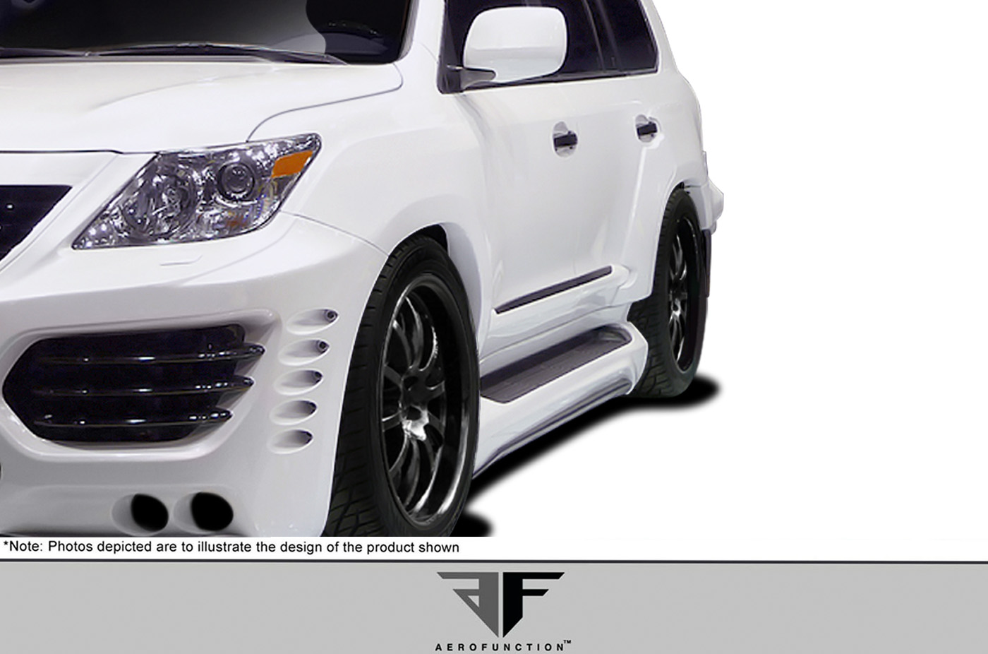 Aero Function :: Applications :: 2008-2015 Lexus LX570 AF-1 Wide Body ...
